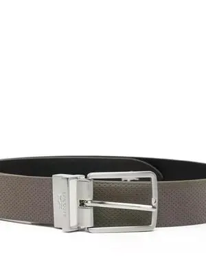 Lacoste Leather Belt - Grey