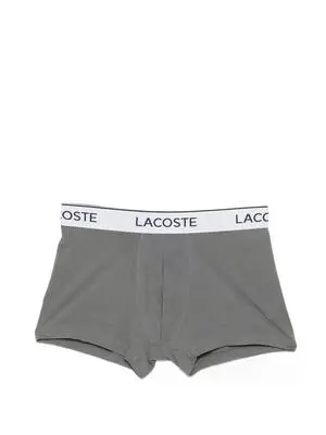 Lacoste Logo-waistband Boxer Briefs - Grey