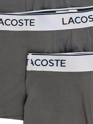 Lacoste Logo-waistband Boxer Briefs - Grey