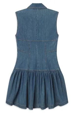 FRAME The Denim Day Sleeveless Mini Dress - Deira