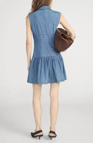 FRAME The Denim Day Sleeveless Mini Dress - Deira