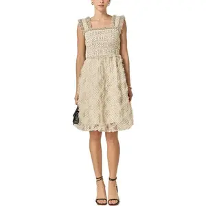 English Factory Square Neck Cocktail Dresses