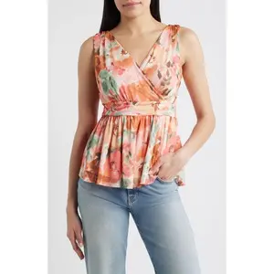 Loveappella V Neck Camis Tanks For Women