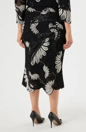 Marina Rinaldi Campale Knit Midi Skirt