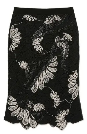 Marina Rinaldi Campale Knit Midi Skirt