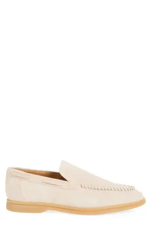 Eleventy Braided Suede Loafer