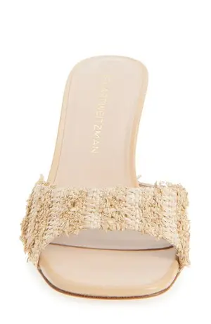 STUART WEITZMAN Stassi 50 Slide Sandal - New Camel