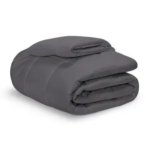 BARE HOME Cotton Top Mattress Pad - Grey