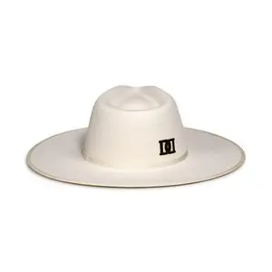 DESERI Flat Brim Hat - Ivory