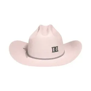 DESERI Western Hat In Australian Wool - Blush