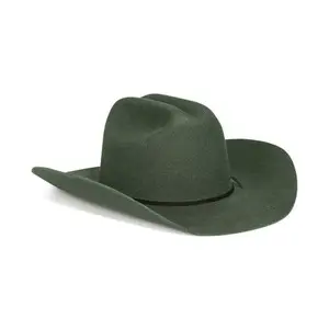DESERI Western Hat In Australian Wool - Pine