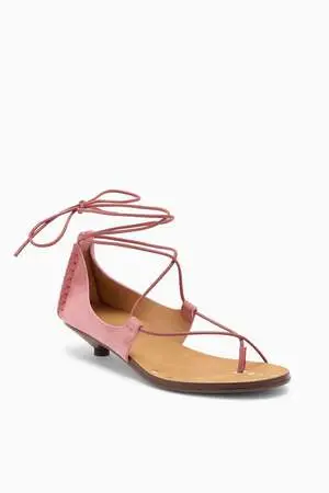Ulla Johnson Aves Kitten Heel Sandal - Fig