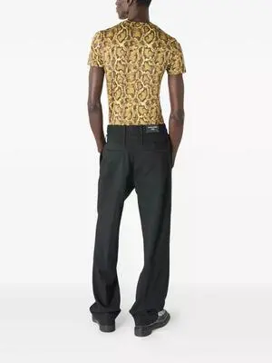 MARINE SERRE Python Print Crewneck Top