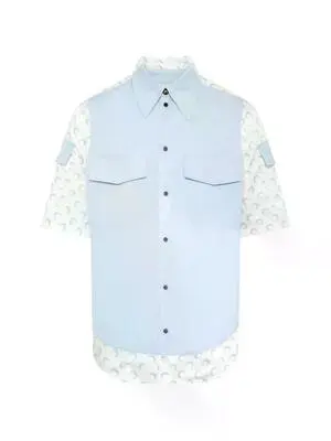 Marine Serre Button Down Shirts For Men