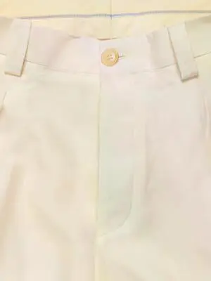 LANEUS Button Detailed Trousers - Neutrals