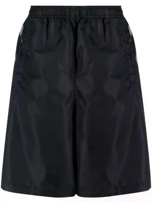 Off-White Diag-print Surfer Swim Shorts - Black