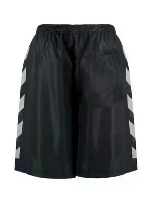 Off-White Diag-print Surfer Swim Shorts
