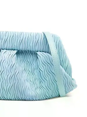 THEMOIRE Ruched Clutch - Blue