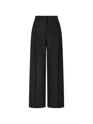 STUDIO TOMBOY Pintuck Trousers - Black