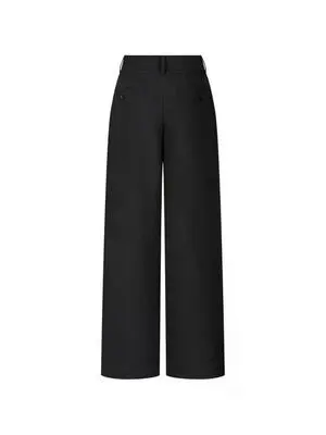 STUDIO TOMBOY Pintuck Trousers - Black