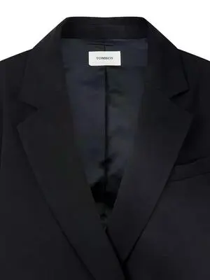 STUDIO TOMBOY Buttoned Maxi Blazer - Blue