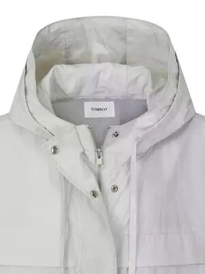 STUDIO TOMBOY Hooded Utility Jacket - Grey