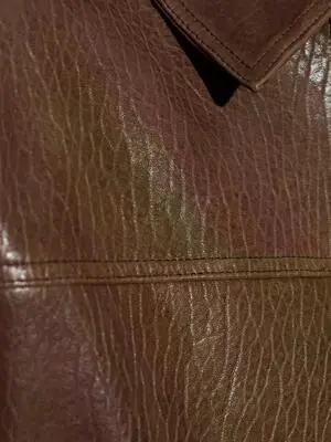 FRAME Leather Zip Jacket