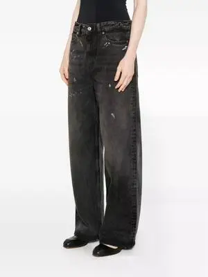 Our Legacy Full Cut Washed-effect Jeans