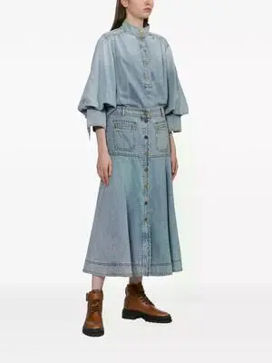 Zimmermann Buttoned Skirt