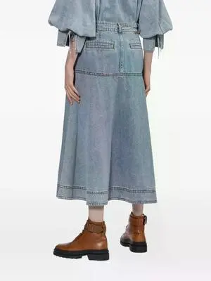 Zimmermann Buttoned Skirt