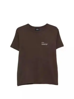 A.p.c. Logo-detail T-shirt