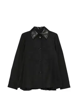 Sportmax Boxy Collar Jacket - Black