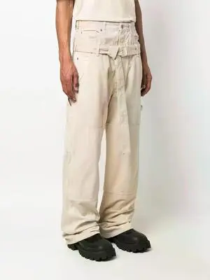 Off-White Wide-leg Trousers