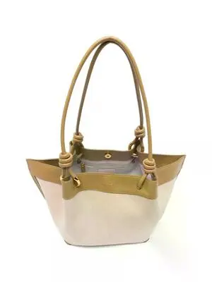 COCCINELLE Knotted-strap Shoulder Bag - Neutrals