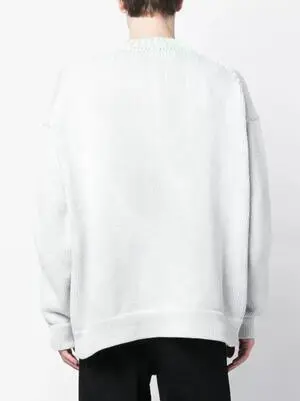 Off-White Zip-compartment Crew-neck Sweatshirt