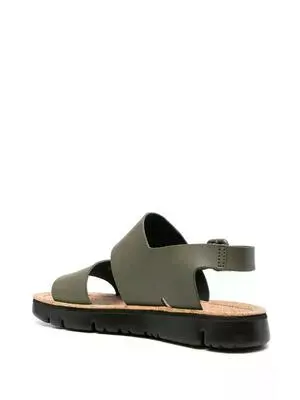 Camper Oruga Sling-back Sandals - Green
