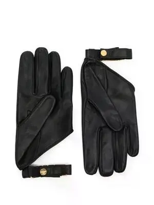 Elisabetta Franchi Cut-out Buckle Gloves