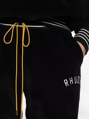Rhude Logo Velour Track Pants