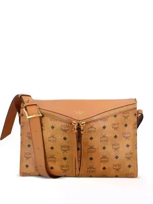 Mcm Diamant 3d Leather Shoulder Bag