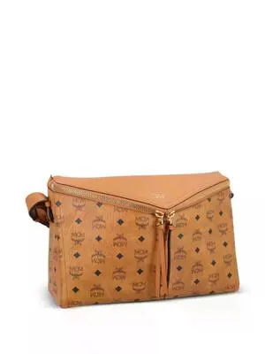 Mcm Diamant 3d Leather Shoulder Bag