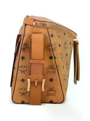 Mcm Diamant 3d Leather Shoulder Bag