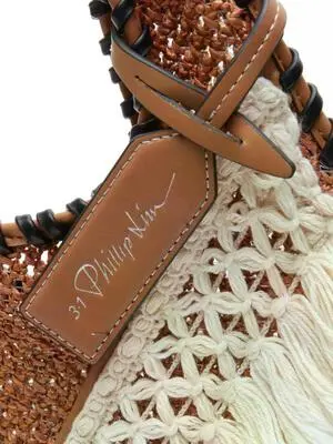 3.1 Phillip Lim Fringed Woven Tote