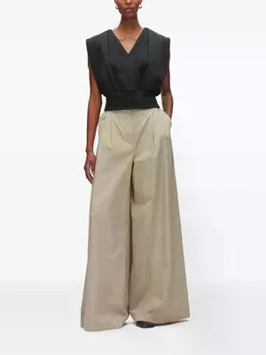 3.1 Phillip Lim V-neck Top With Shoulder Pads