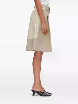 3.1 Phillip Lim Pleated Colour-block Shorts