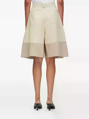 3.1 Phillip Lim Pleated Colour-block Shorts