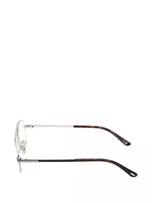 TOM FORD Pilot-frame Glasses - Silver