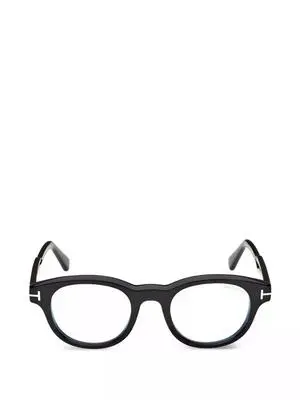 TOM FORD Round-frame Glasses - Black