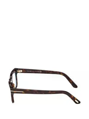 TOM FORD Square-frame Glasses - Brown