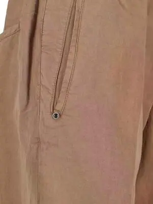 WHITE SAND Belted Trousers