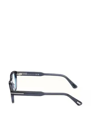 TOM FORD Round-frame Glasses - Blue